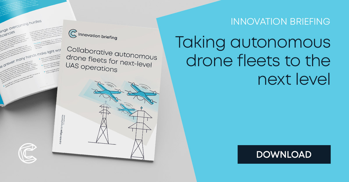 Collaborative autonomous drone fleets for next-level UAS operations ...