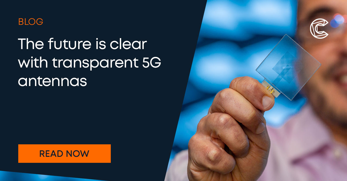 The future of transparent 5G antennas | Cambridge Consultants